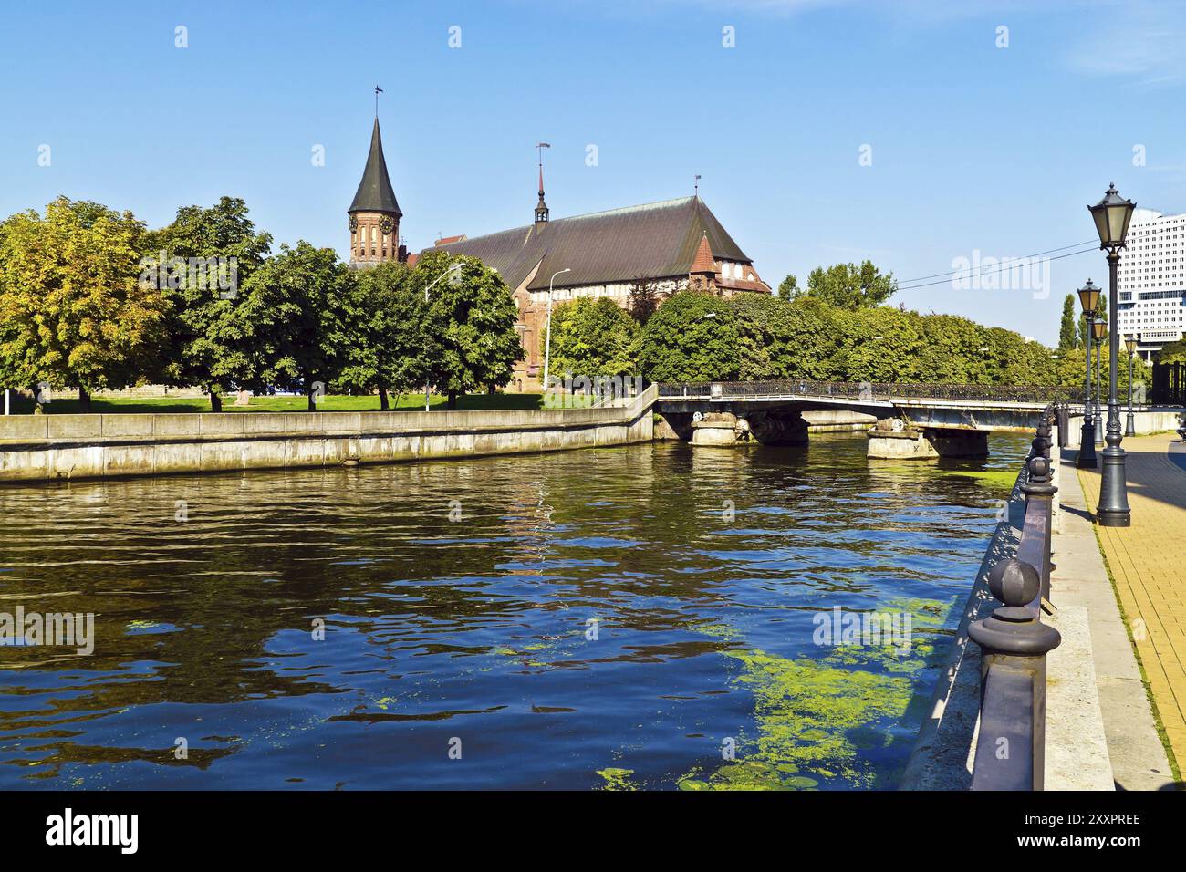 Kathedrale auf der Insel Kneiphof und Fischerdorf, die wichtigsten ...