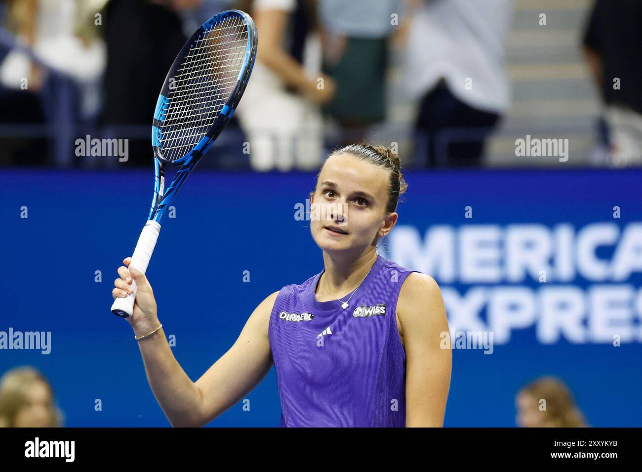 Flushing Meadow, United, Sagte. August 2024. Clara Burel aus Frankreich ...