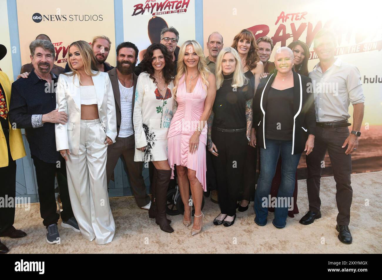 Michael Berk, from left, Carmen Electra, Matthew Felker, Jeremy Jackson ...