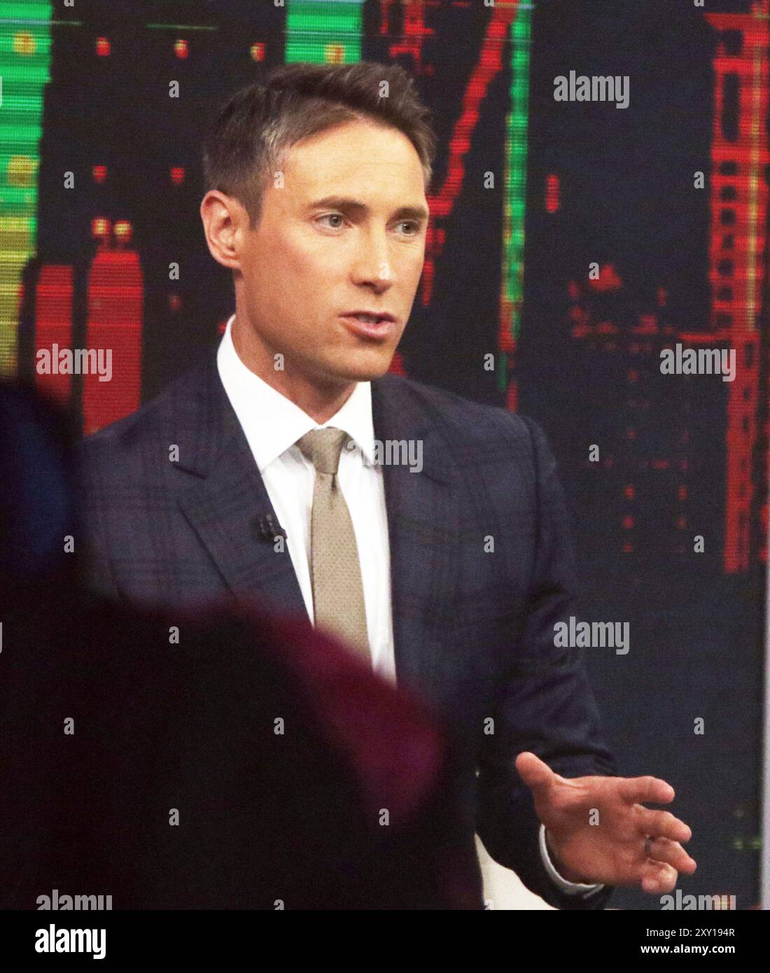 26. August 2024 Whit Johnson auf Good Morning America in New York ...