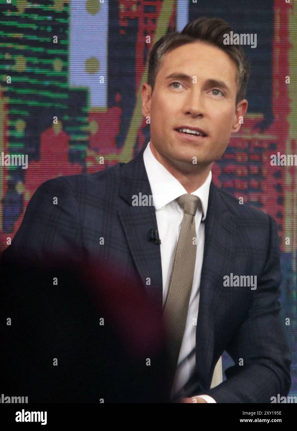 26. August 2024 Whit Johnson auf Good Morning America in New York ...