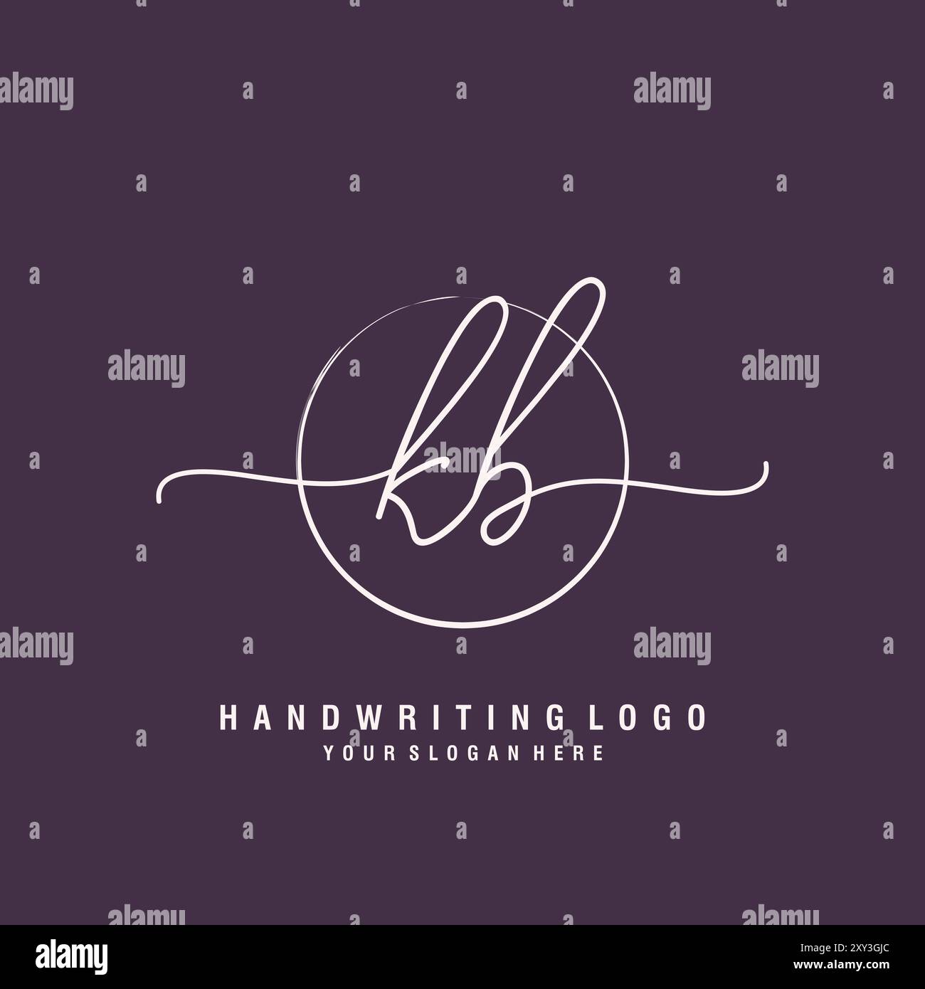 Logotipo de la letra kb Stock-Vektorgrafiken kaufen - Alamy