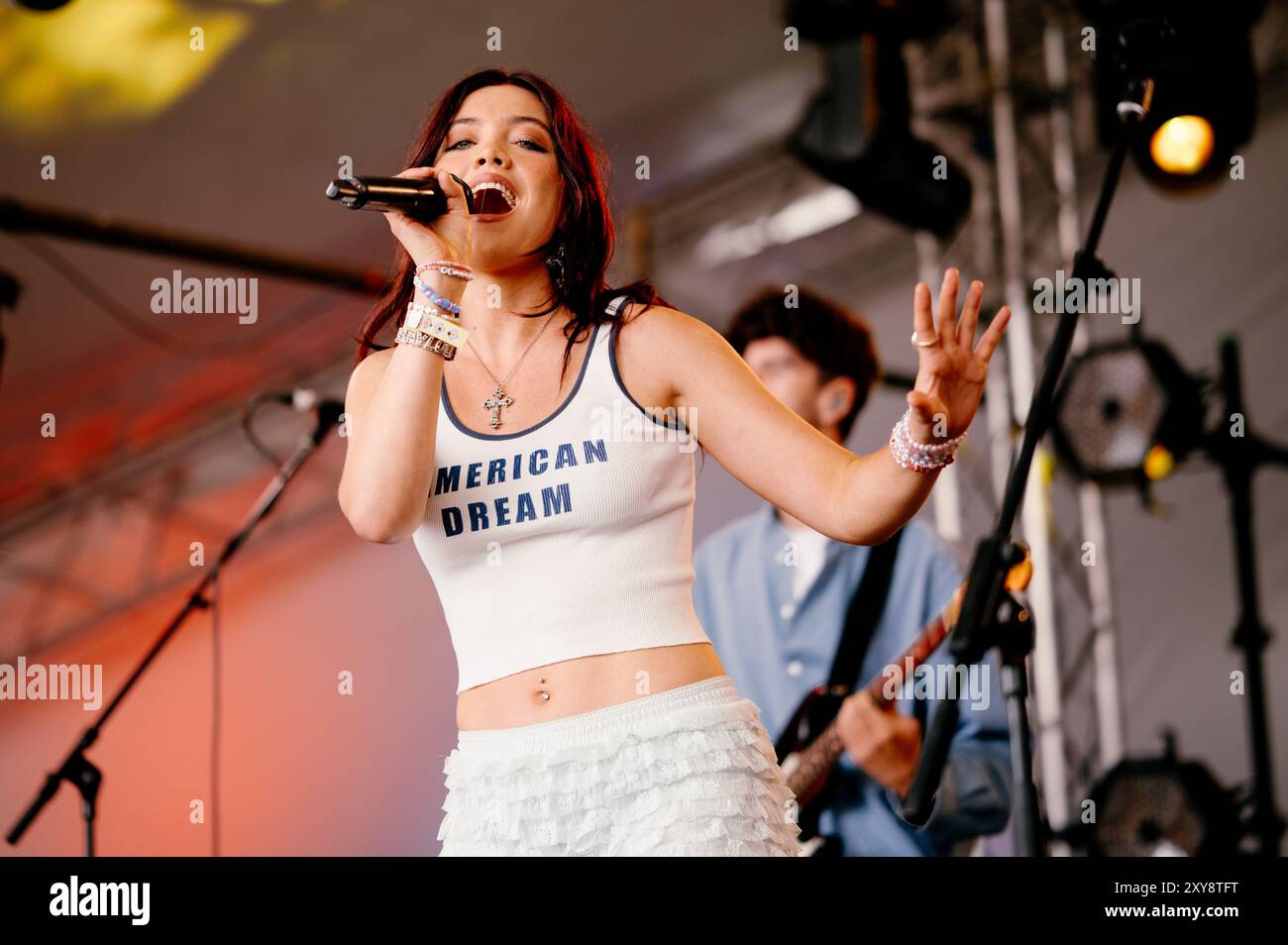 23. August 2024, Leeds, Großbritannien: Alessi Rose tritt auf der BBC ...