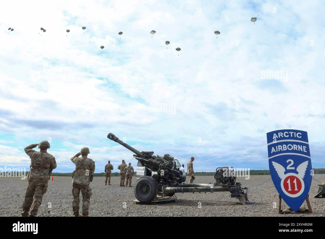 Spartan Fallschirmjäger des 2. Infanterie-Brigade-Kampfteams (Airborne ...