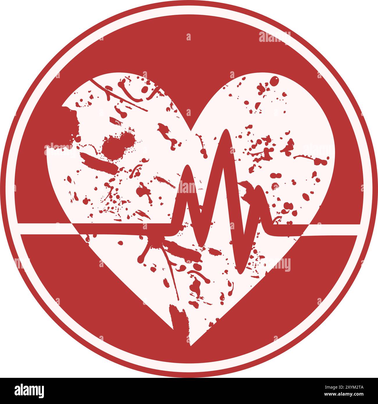 Ekg oder ekg Stock-Vektorgrafiken kaufen - Alamy
