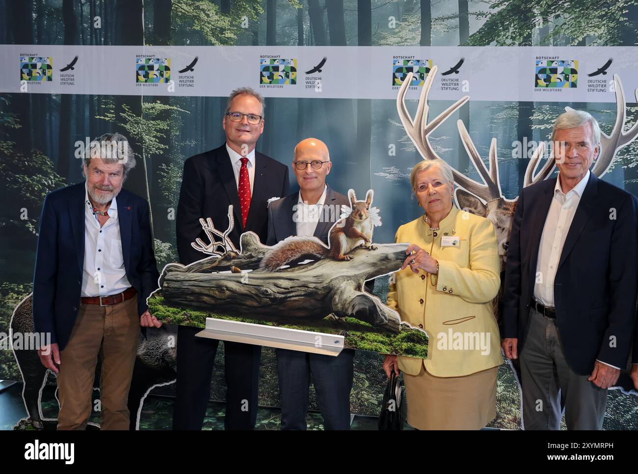 Hamburg, Deutschland. 30. August 2024. Extrembergsteiger und ...