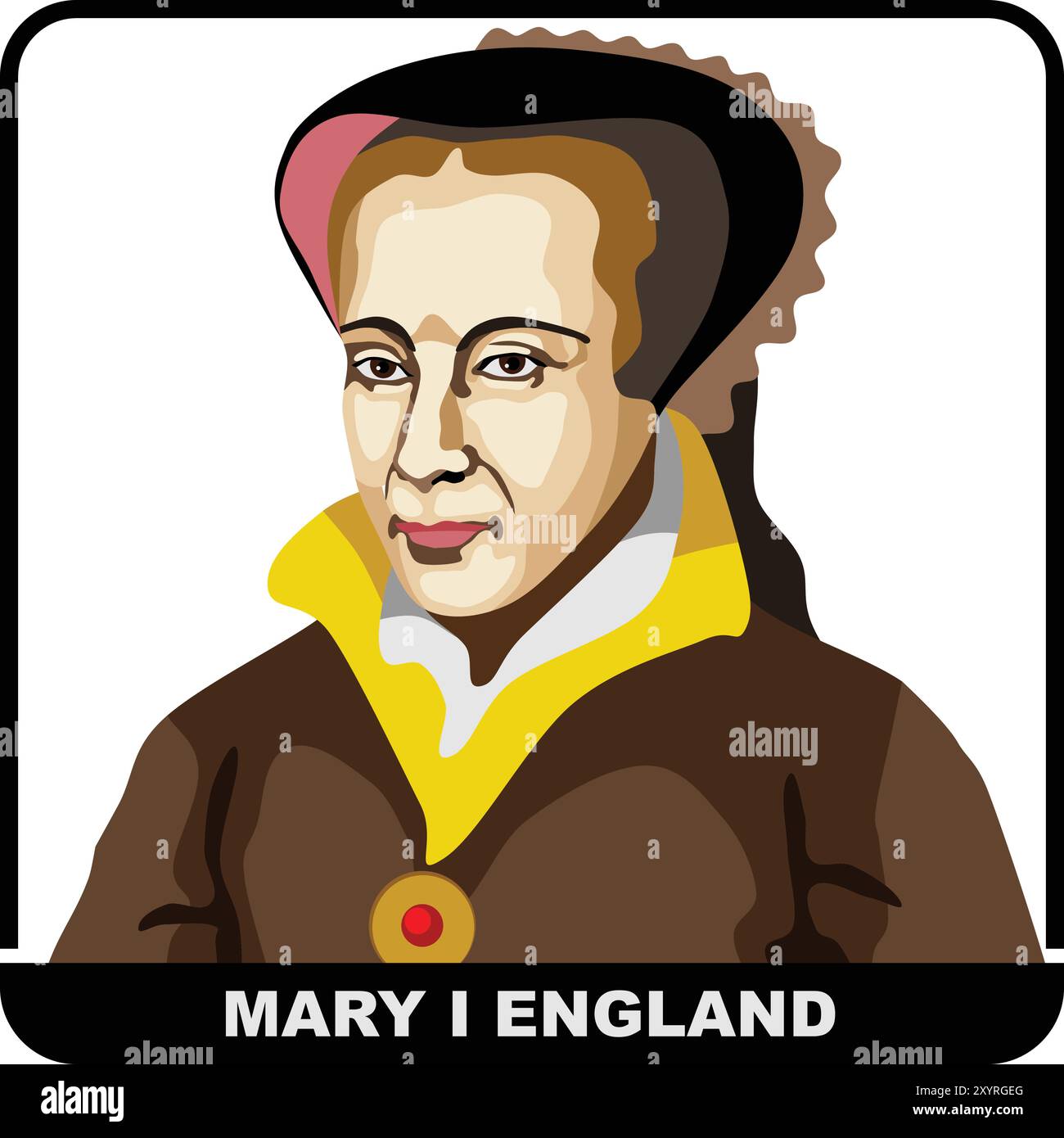 Maria die große Stock-Vektorgrafiken kaufen - Alamy