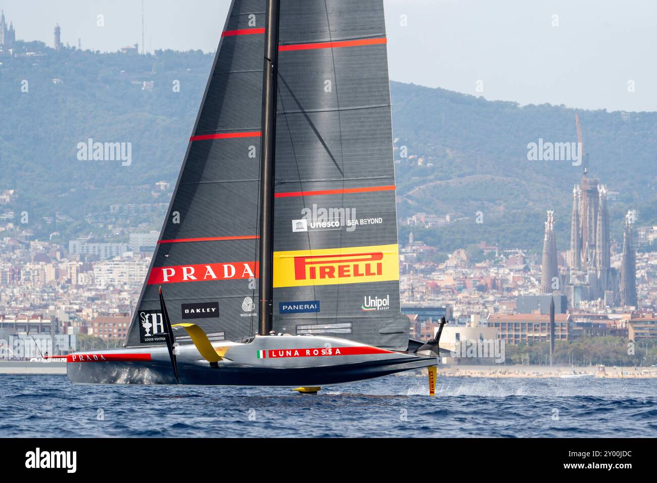 Barcelona, Spanien. 31. August 2024. Das erste Rennen des dritten Tages ...