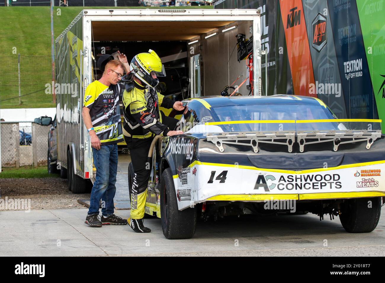 Delaware, Kanada. 30. August 2024. Delaware Speedway-Rennen wurden ...