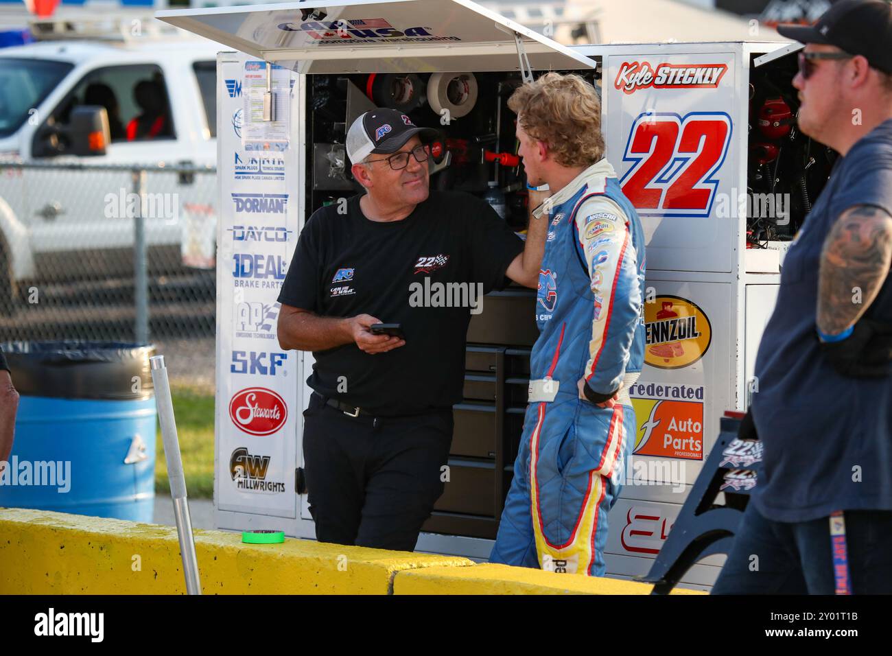 Delaware, Kanada. 30. August 2024. Delaware Speedway-Rennen wurden ...