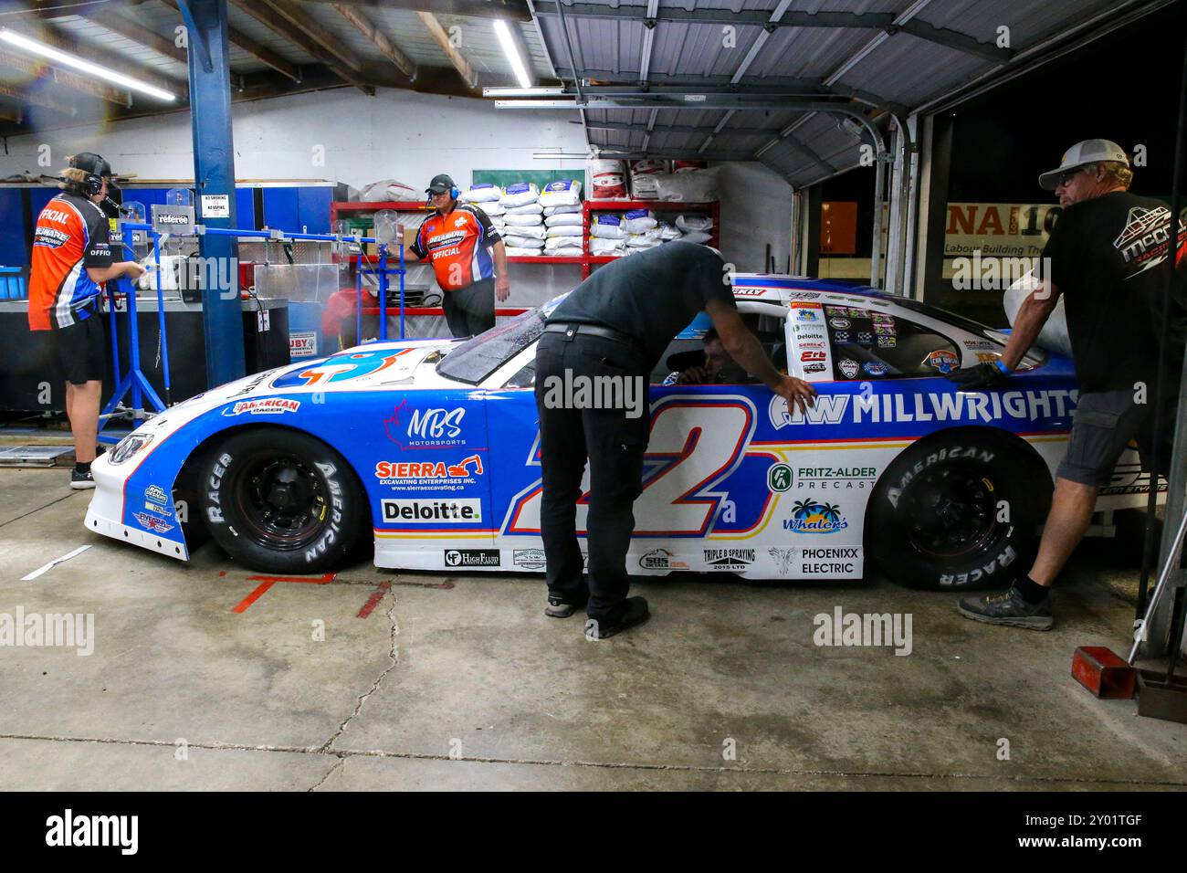 Delaware, Kanada. 30. August 2024. Delaware Speedway-Rennen wurden ...