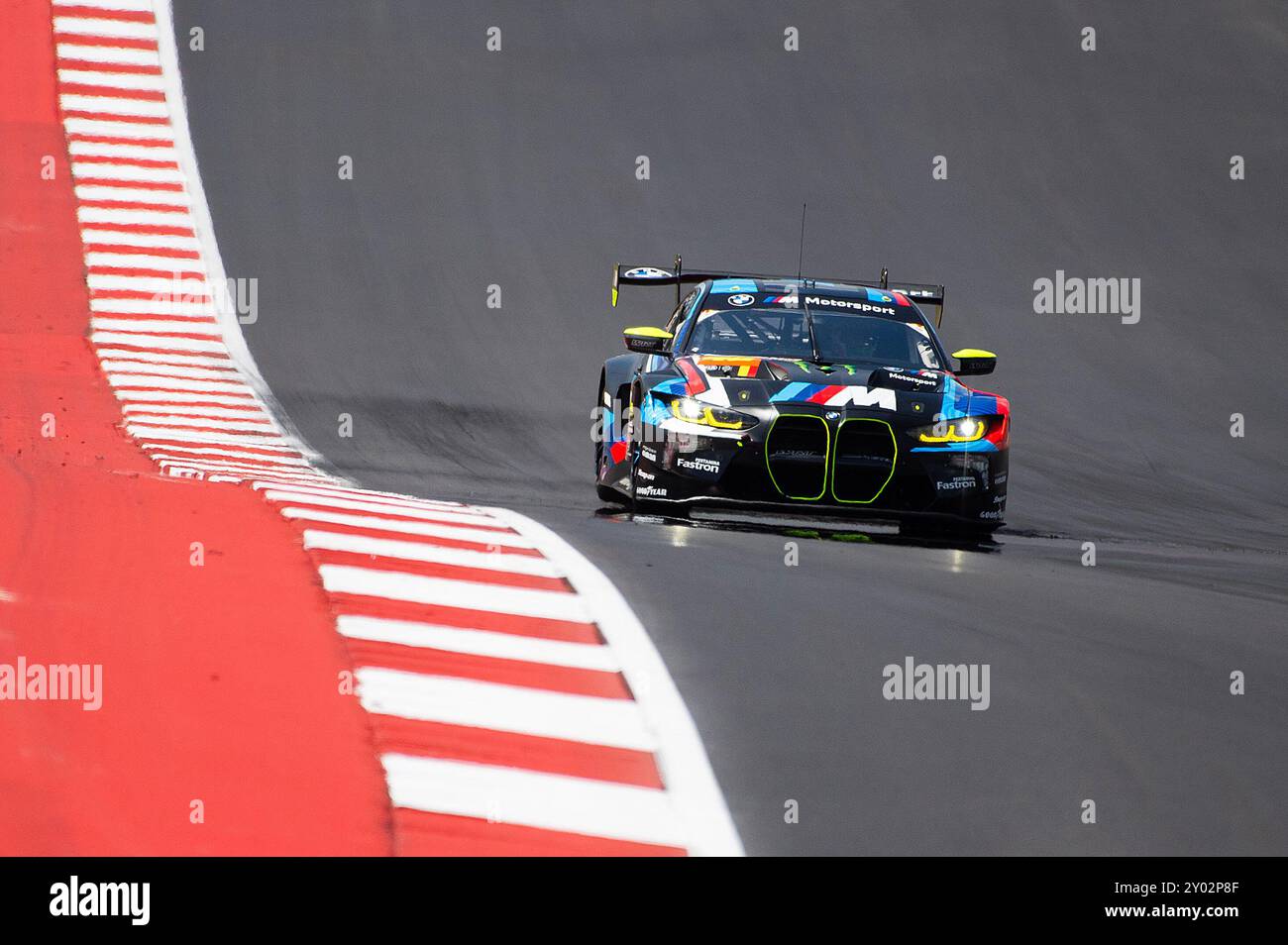 31. August 2024: Ahmad Al Harthy (46) BMW M4 LMGT3 (Fahrer 1) mit Team ...