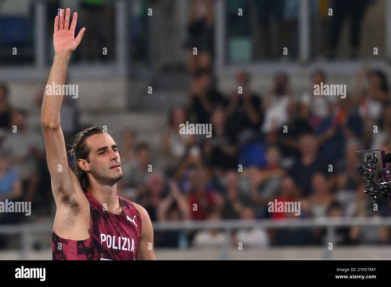 Gianmarco TAMBERI (ITA) tritt am 30. August 2024 im Olympiastadion in ...