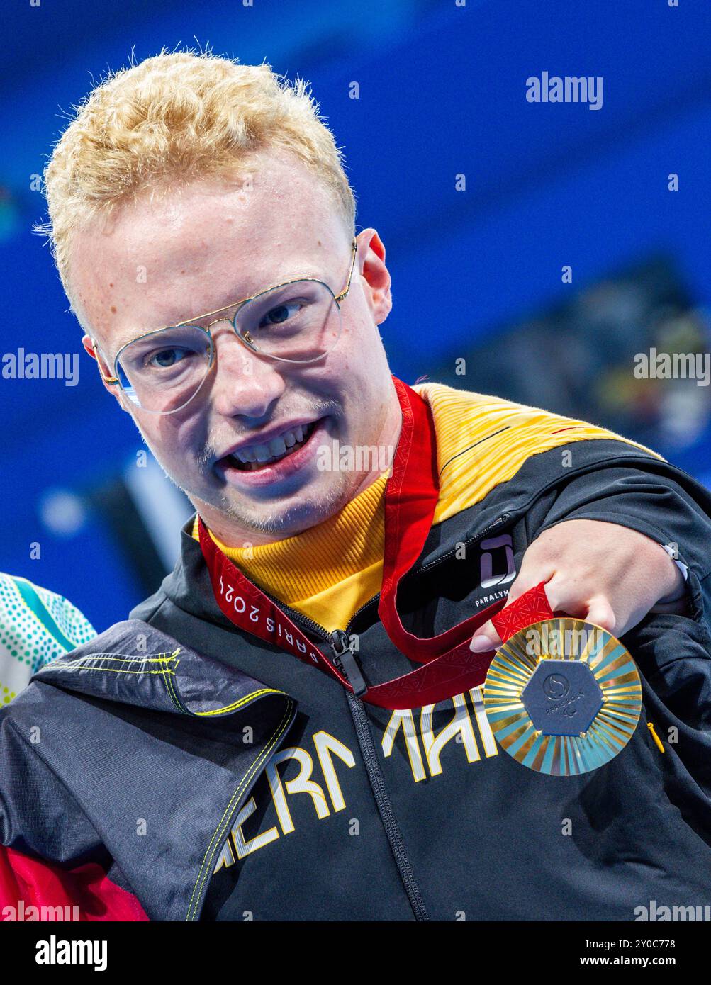 Paris, Frankreich. September 2024. Paralympics, Paris 2024, Schwimmen ...