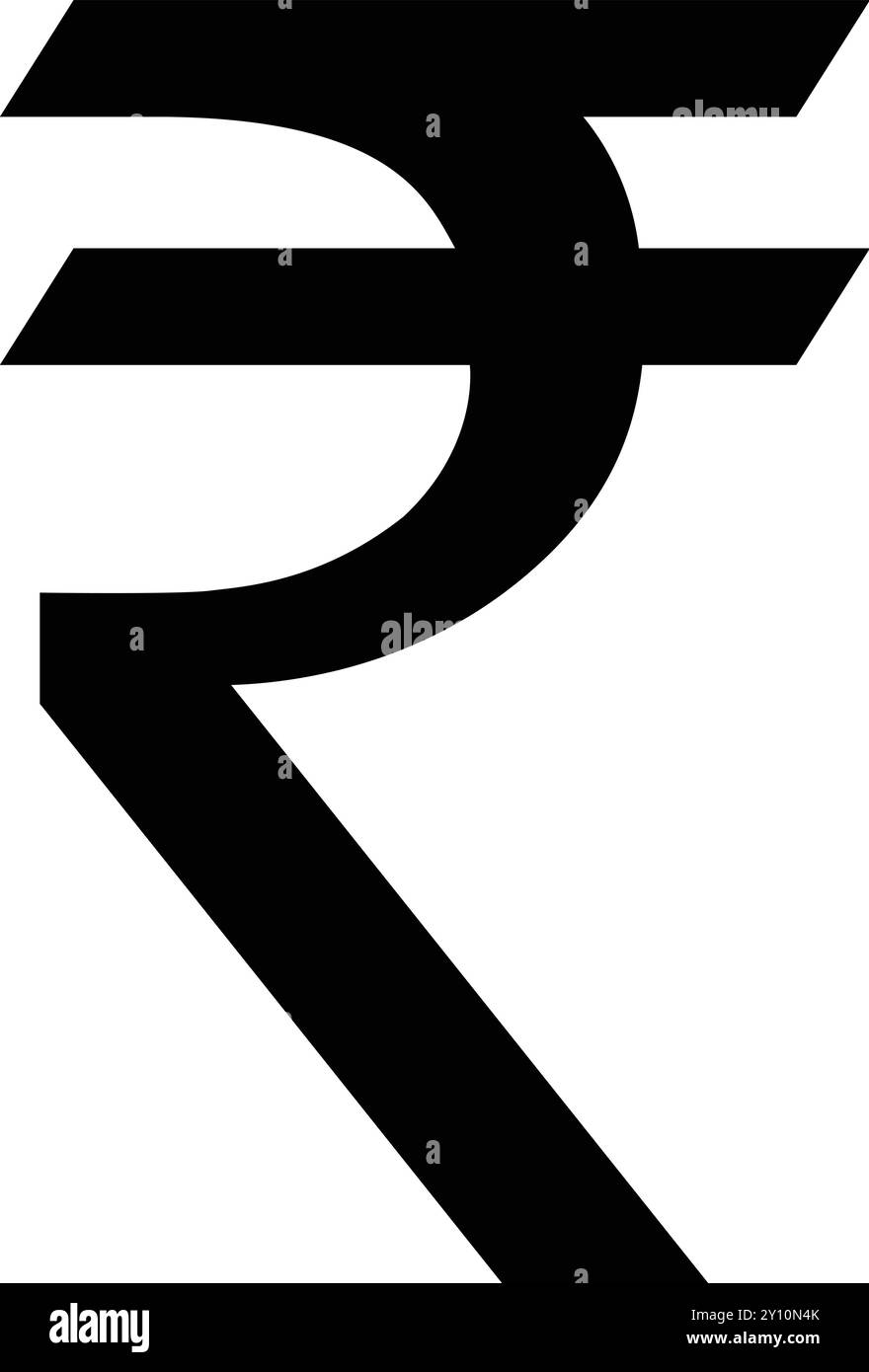 Indian currency symbol Stock-Vektorgrafiken kaufen - Alamy