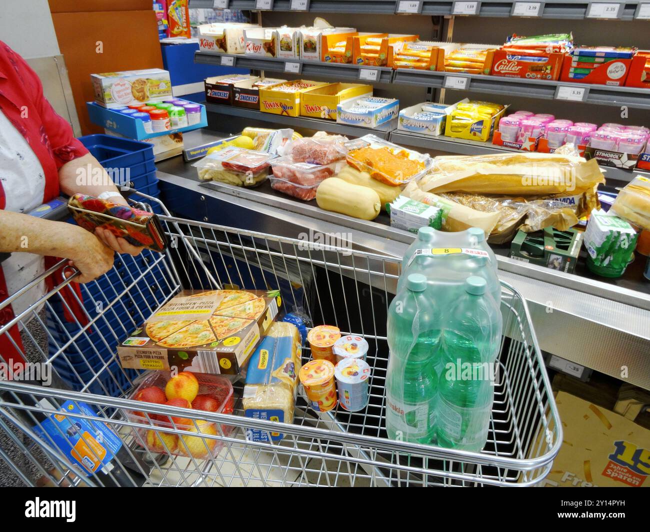 Anton Geisser 05.09.2024 Einzelhandel Lidl Schweiz..Bild : Lebensmittel ...