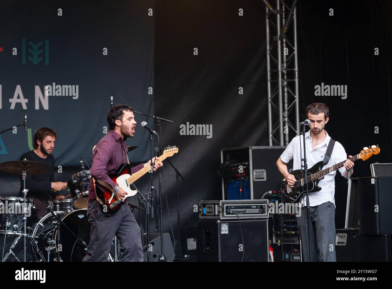 BOROUGH COUNCIL, KONZERT, 2024: Die Brüder Haydn und Joe Ackerly ...