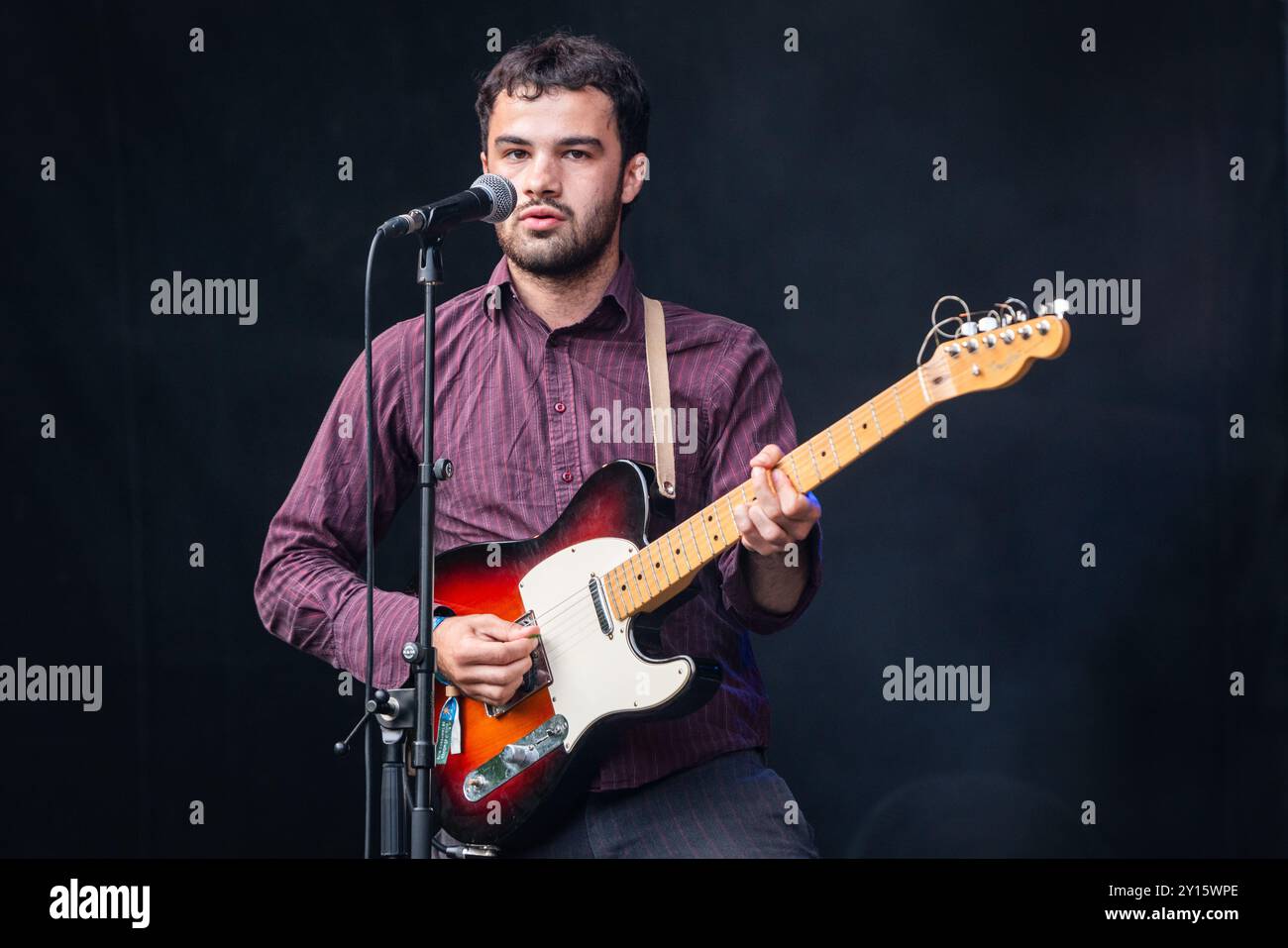 BOROUGH COUNCIL, KONZERT, 2024: Haydn Ackerley von der Band Borough ...
