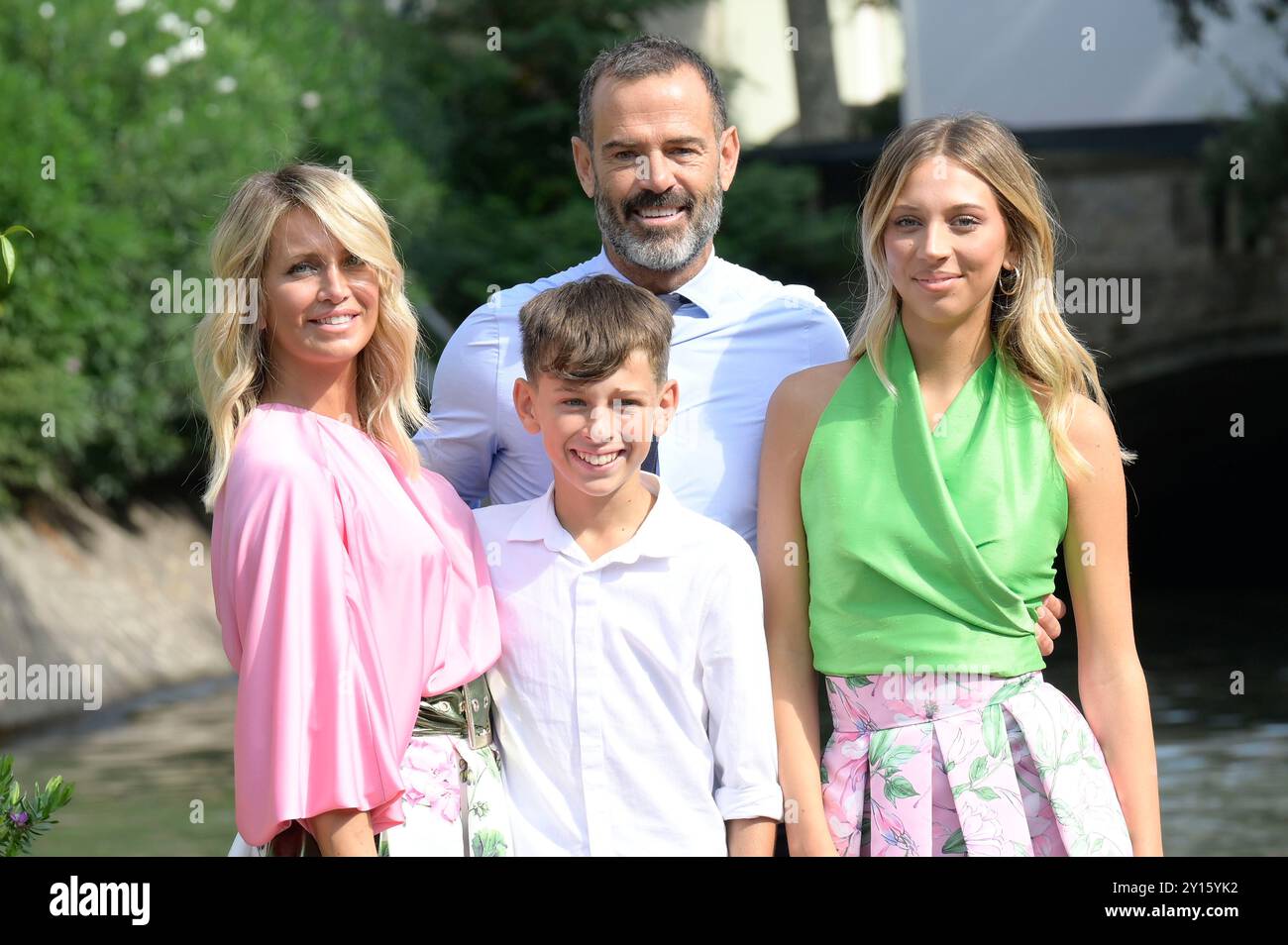 Katia Pedrotti, Tancredi Pacelli, Ascanio Pacelli und Matilda Pacelli ...