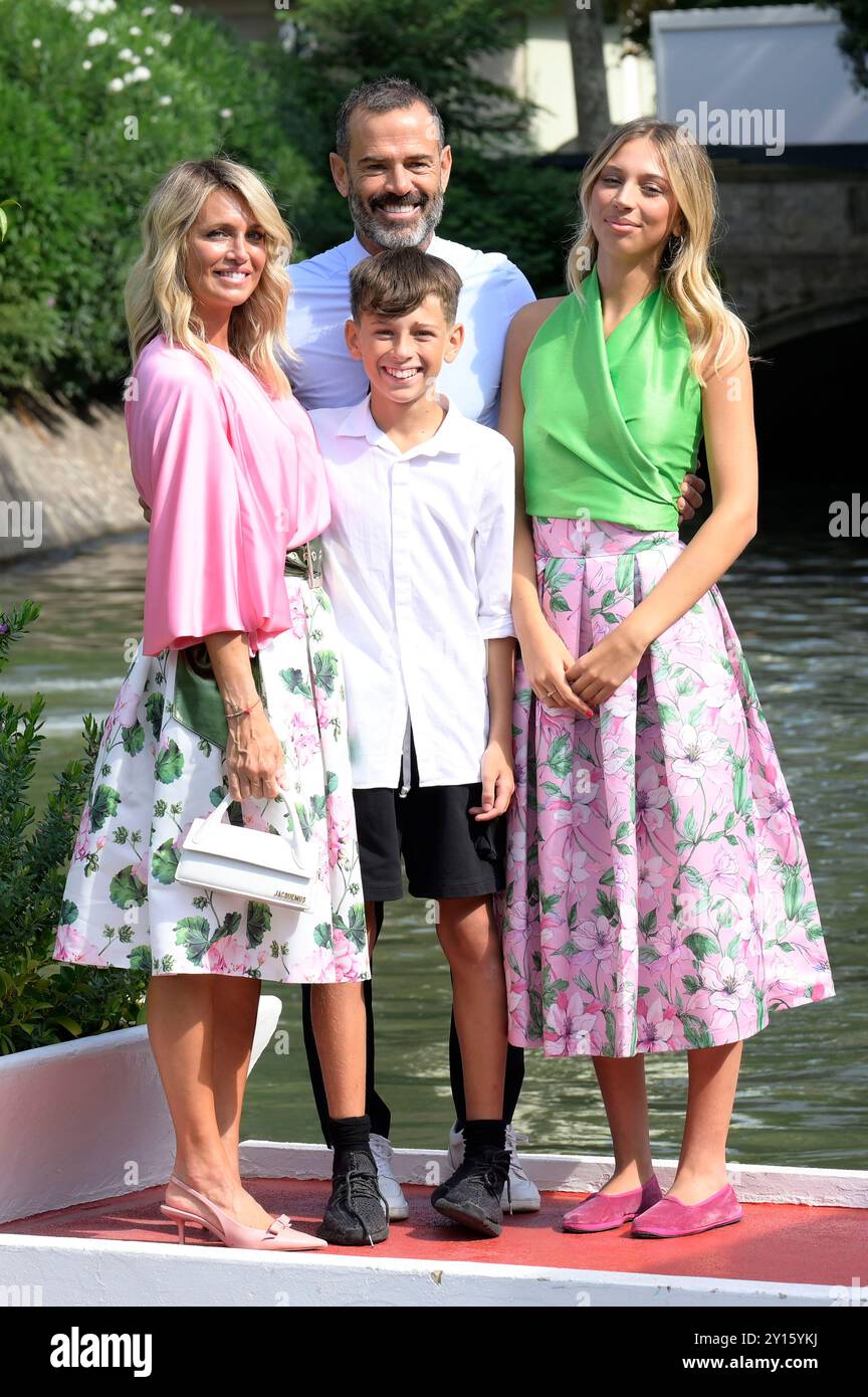 Katia Pedrotti, Tancredi Pacelli, Ascanio Pacelli und Matilda Pacelli ...