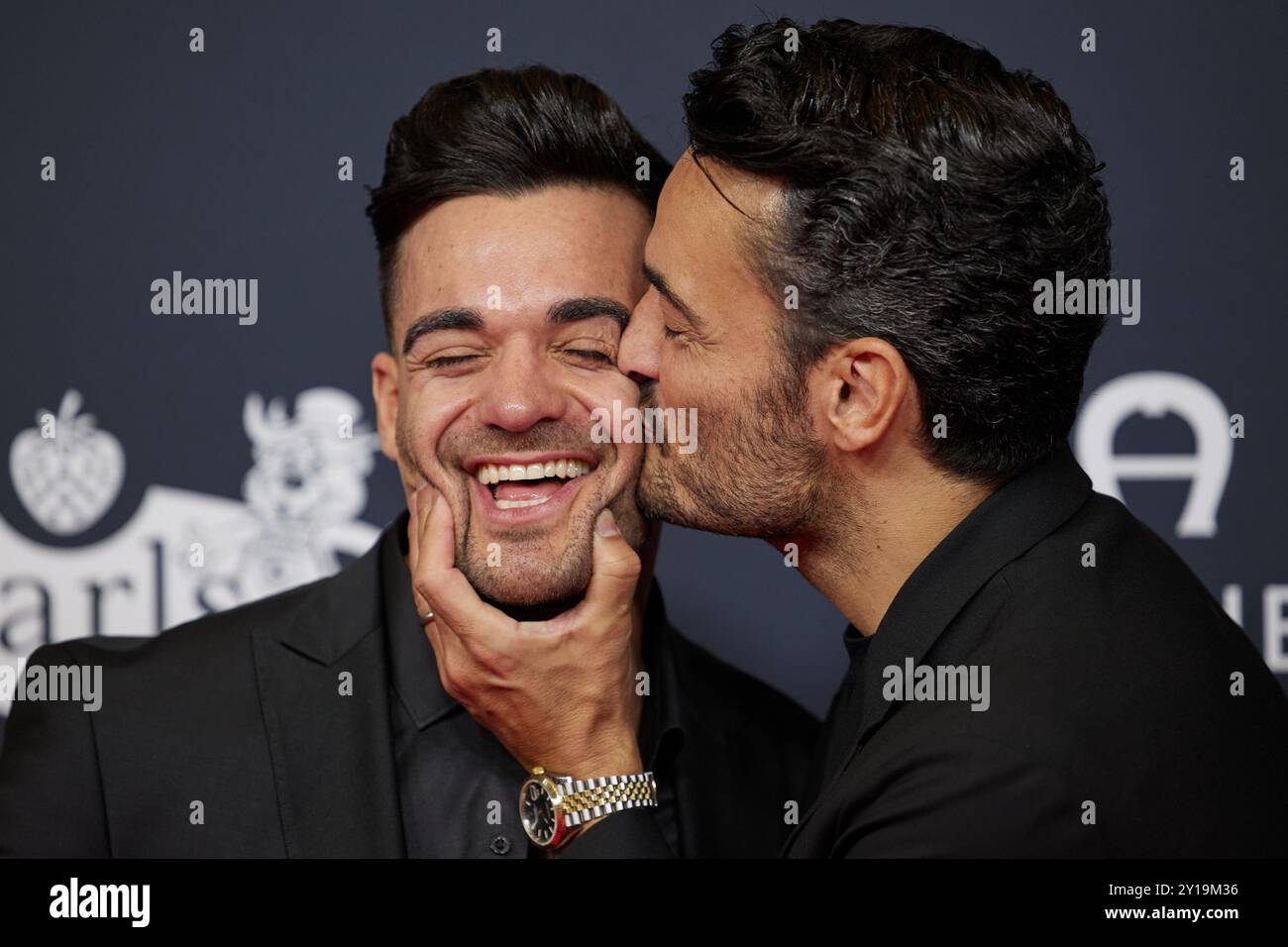 Berlin, Deutschland. September 2024. Die Brüder Stefano (l) und ...