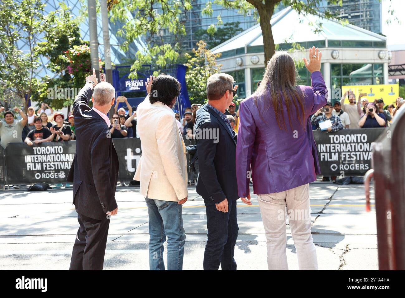 Ein. September 2024. Johnny Fay, Paul Langlois, Gord Sinclair, Rob ...