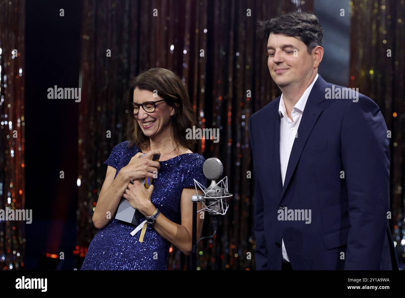 Hamburg, Deutschland. September 2024. Jana Magdanz und Andreas Blendin ...