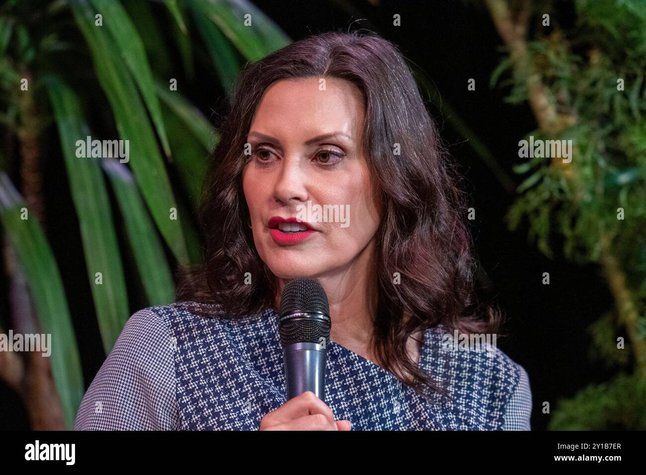 Austin Texas USA, 5. September 2024: GRETCHEN WHITMER, Gouverneur von ...