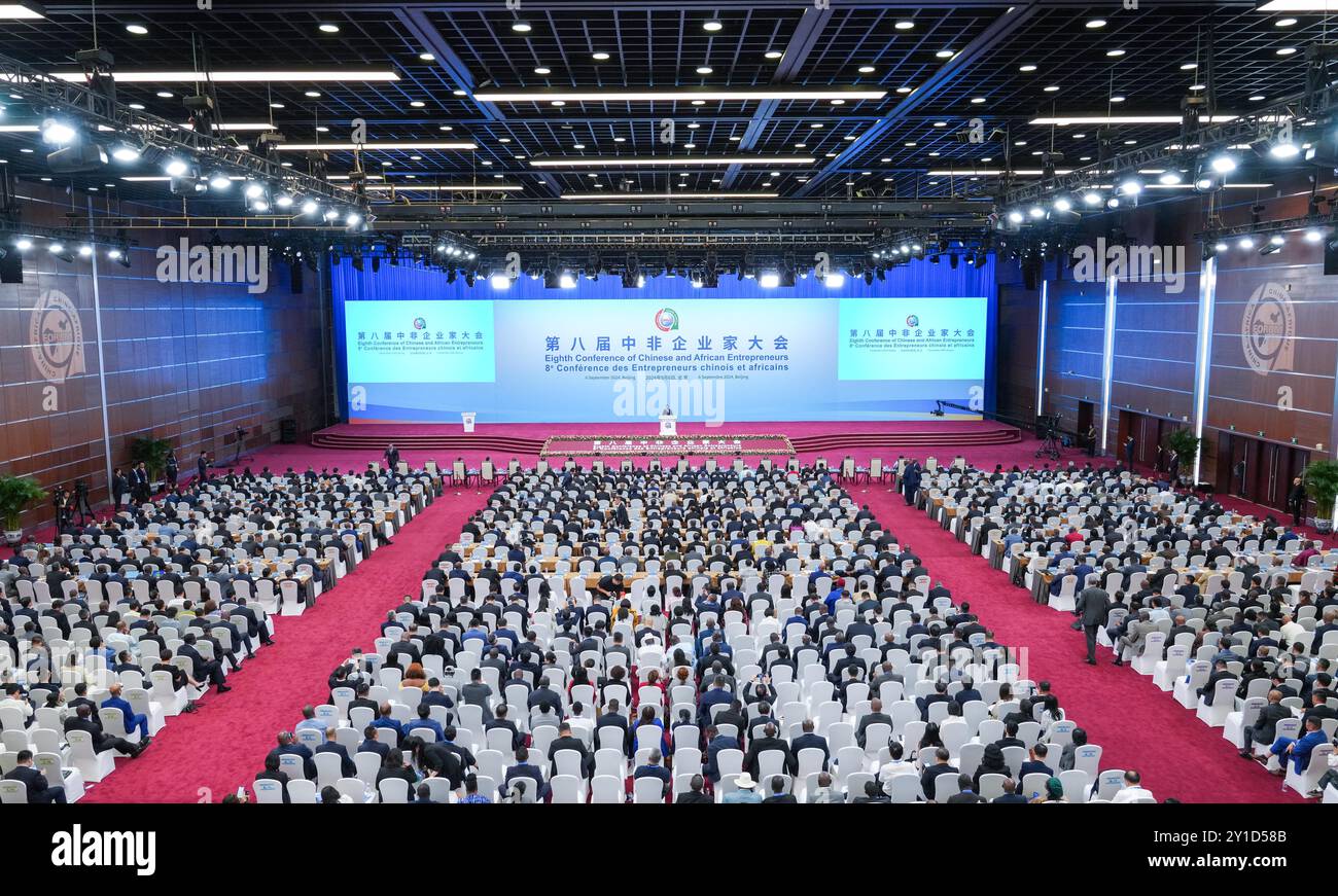 Peking, China. September 2024. Die Eröffnungszeremonie der achten ...