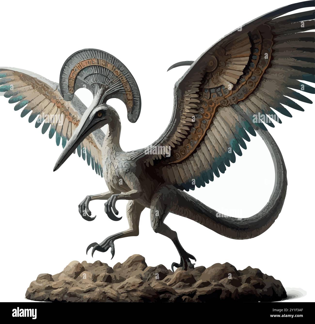 Anatomie der dinosaurier Stock-Vektorgrafiken kaufen - Alamy