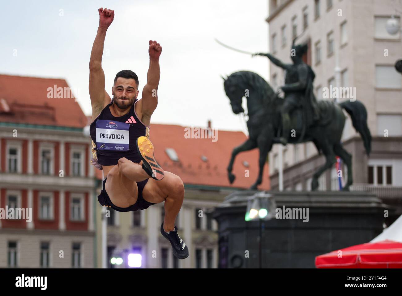 Zagreb, Kroatien. September 2024. ZAGREB, KROATIEN - 6. SEPTEMBER ...
