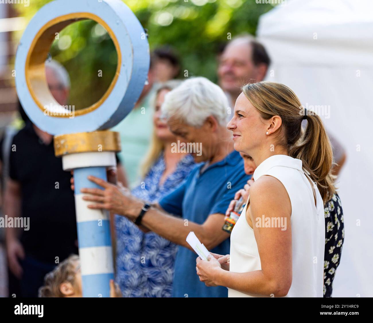 07.09.2024, GER, Kultur, Einweihung Werkstattgebäude Landestheater ...