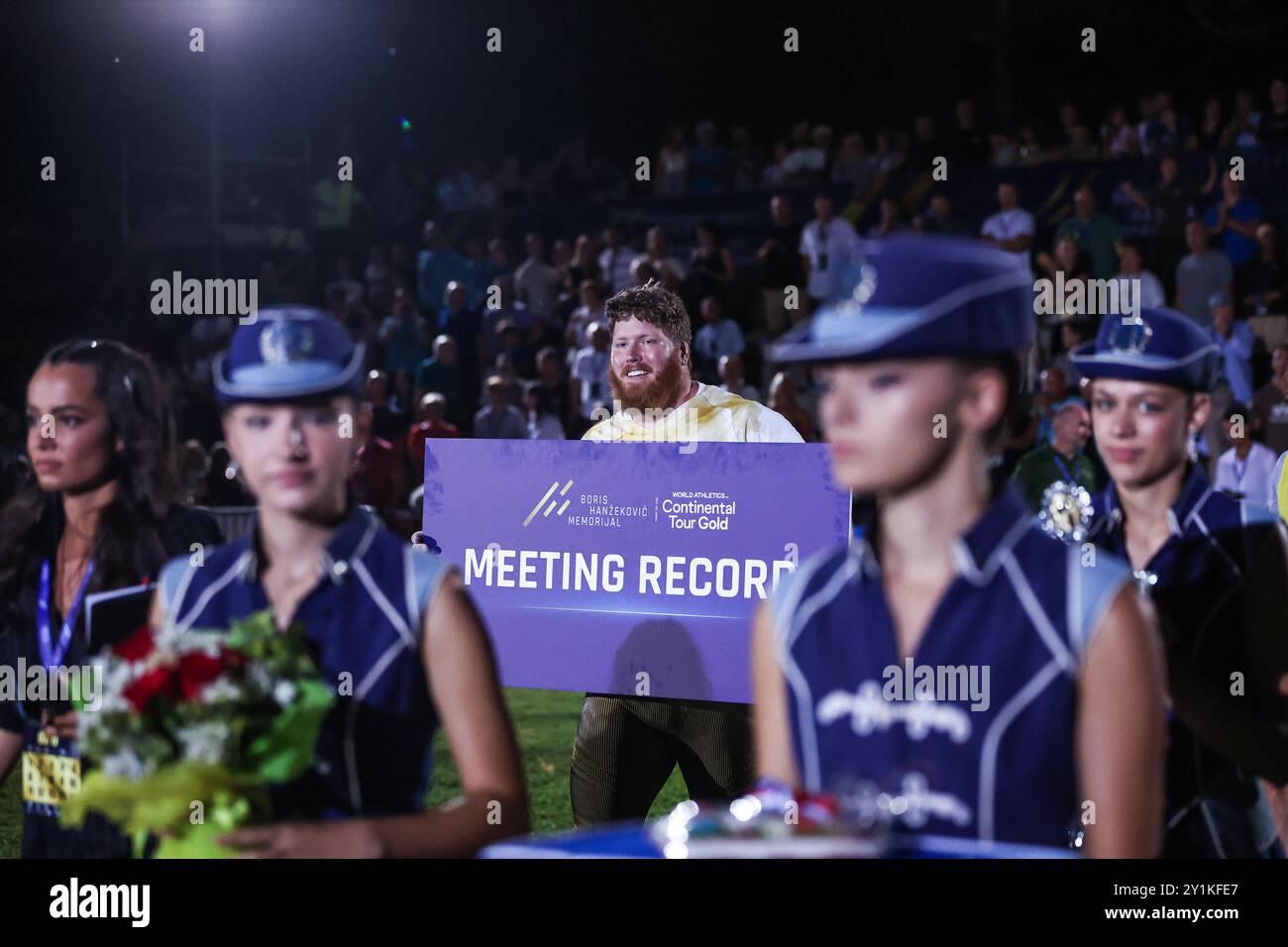 Der aktuelle Olympiasieger Ryan Crouser gewann die 10. Ausgabe des Ivan ...