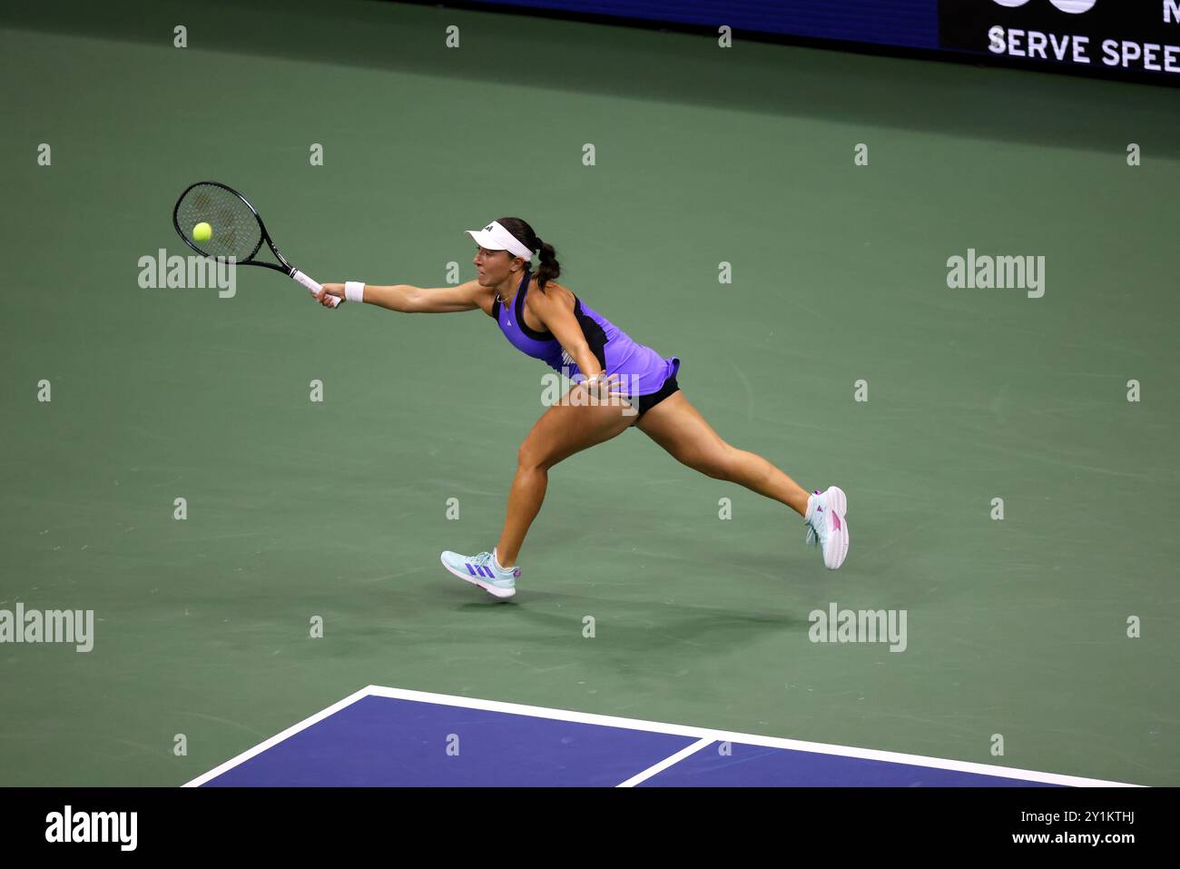 New York City, New York. September 2024. 7. September 2024, Flushing Meadows, US Open – Jessica ...