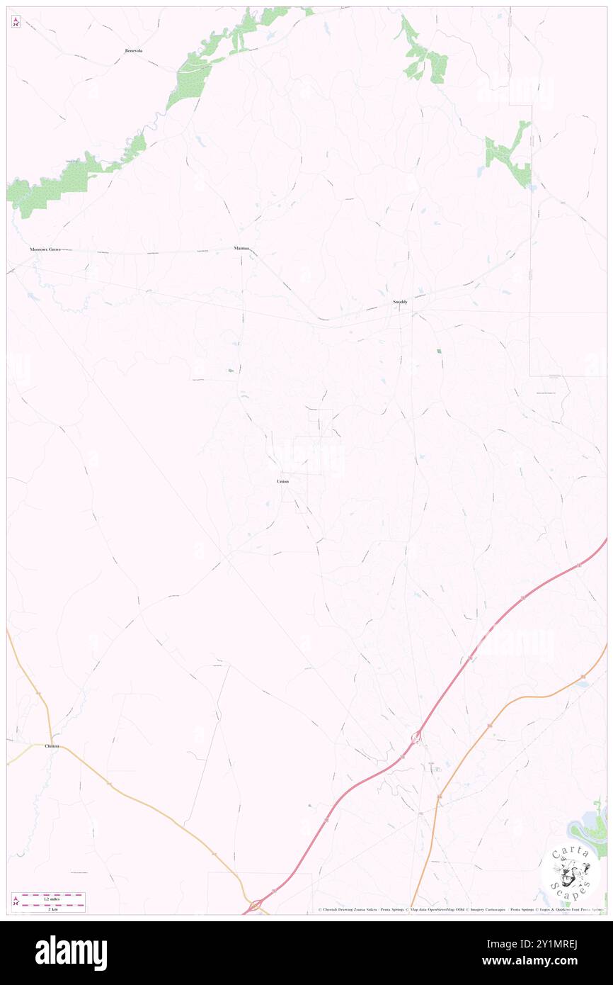 Union, Greene County, USA, Vereinigte Staaten, Alabama, n 32 59' 17 ...