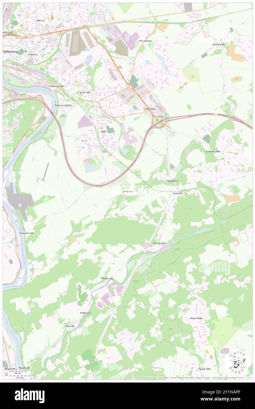 Springtown, Warren County, USA, USA, New Jersey, n 40 38' 55'', S 75 8 ...