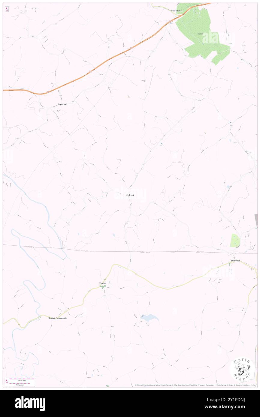 Delhart, Grayson County, USA, USA, Virginia, n 36 34' 53''', S 80 59' 6 ...