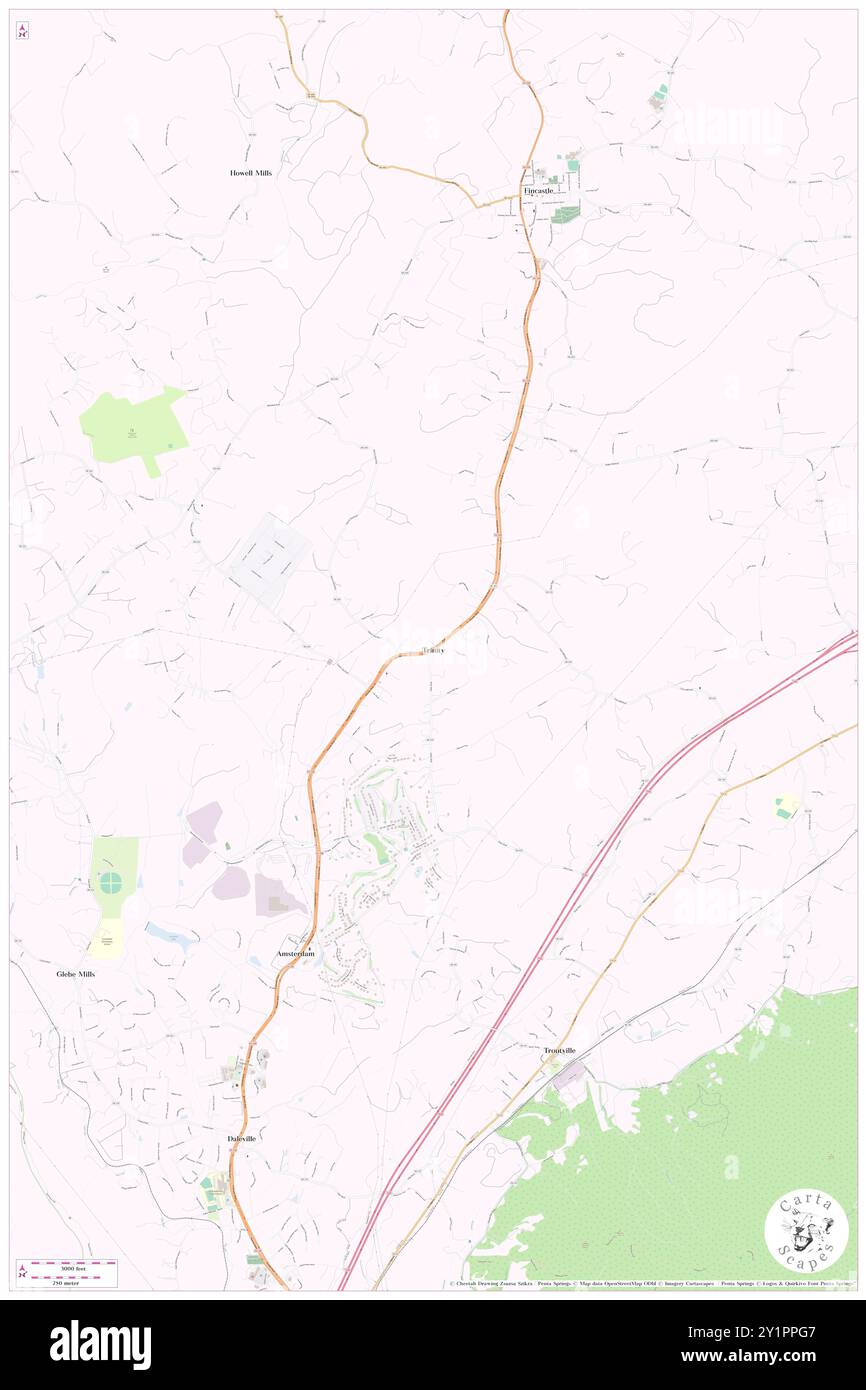 Trinity, Botetourt County, USA, USA, Virginia, n 37 27' 21'', S 79 53 ...