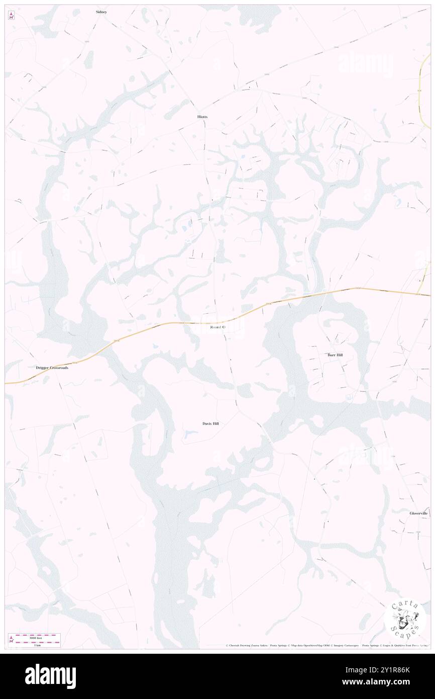 Round O, Colleton County, USA, Vereinigte Staaten, South Carolina, n 32 ...