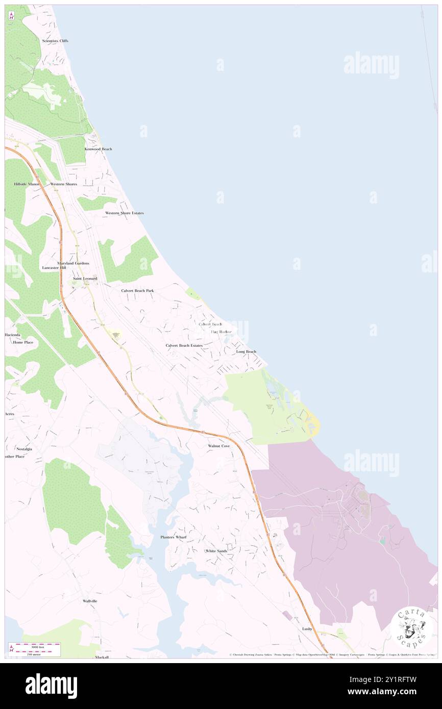 Flag Harbor, Calvert County, USA, USA, Maryland, n 38 27' 52'', S 76 28 ...