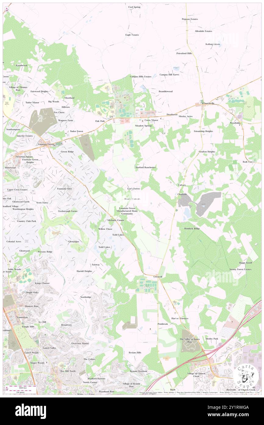 Shucks Corners, Harford County, USA, USA, Maryland, n 39 31' 51'', S 76 ...