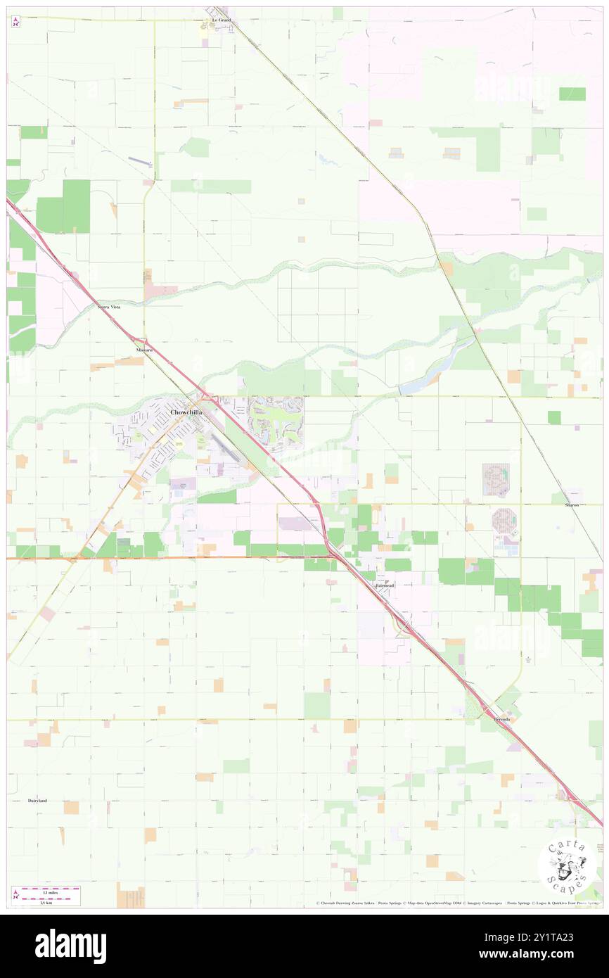 Chowchilla, Madera County, USA, USA, Kalifornien, n 37 7' 22'', S 120 ...