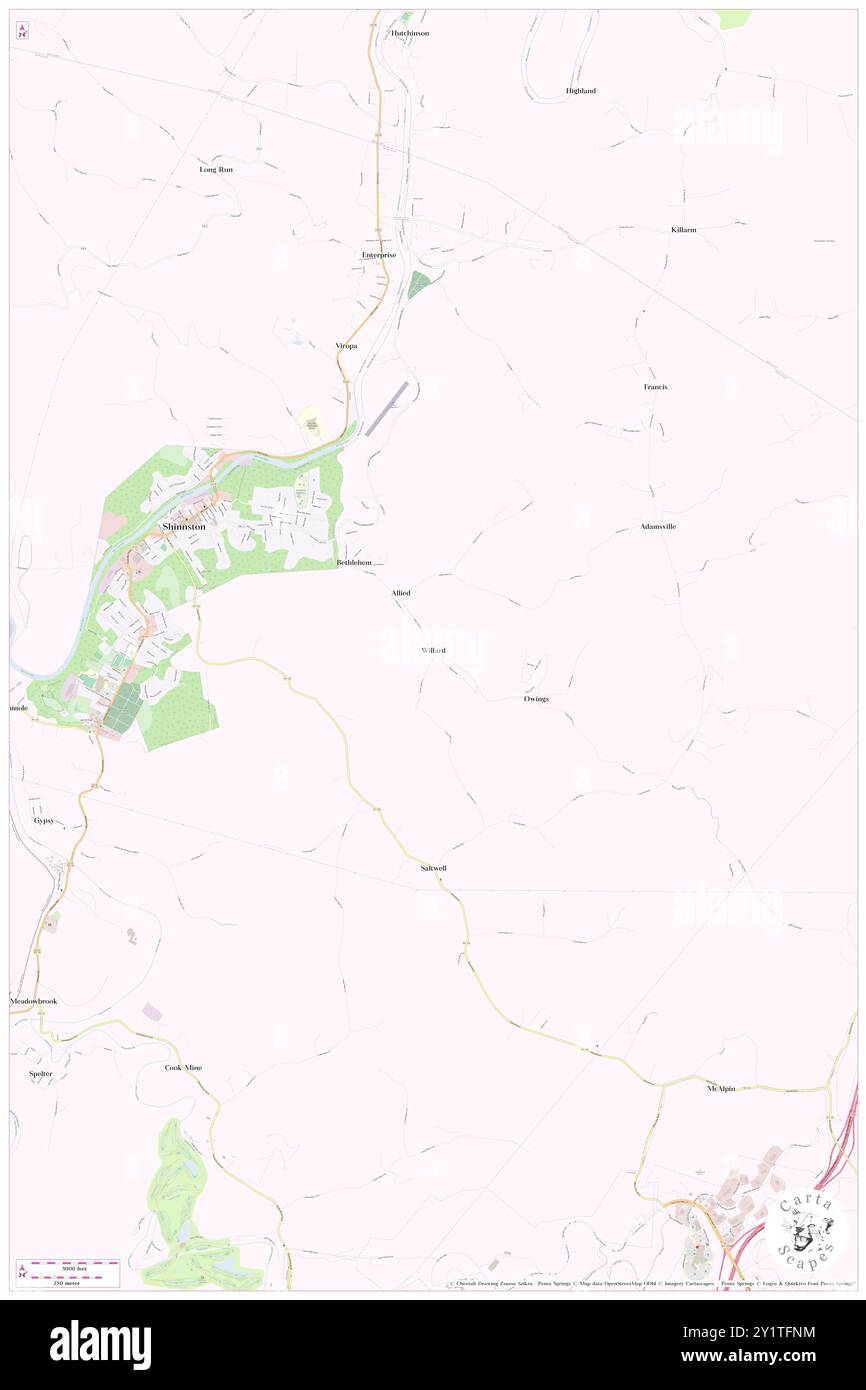 Willard, Harrison County, USA, USA, West Virginia, n 39 23' 2'', S 80 ...