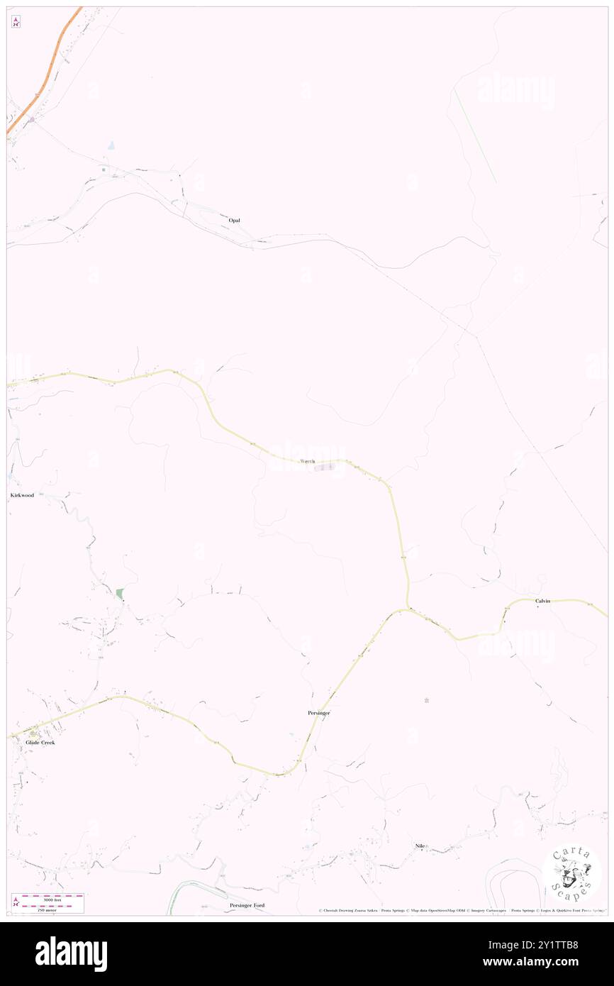 Werth, Nicholas County, USA, USA, West Virginia, n 38 21' 18'', S 80 45 ...