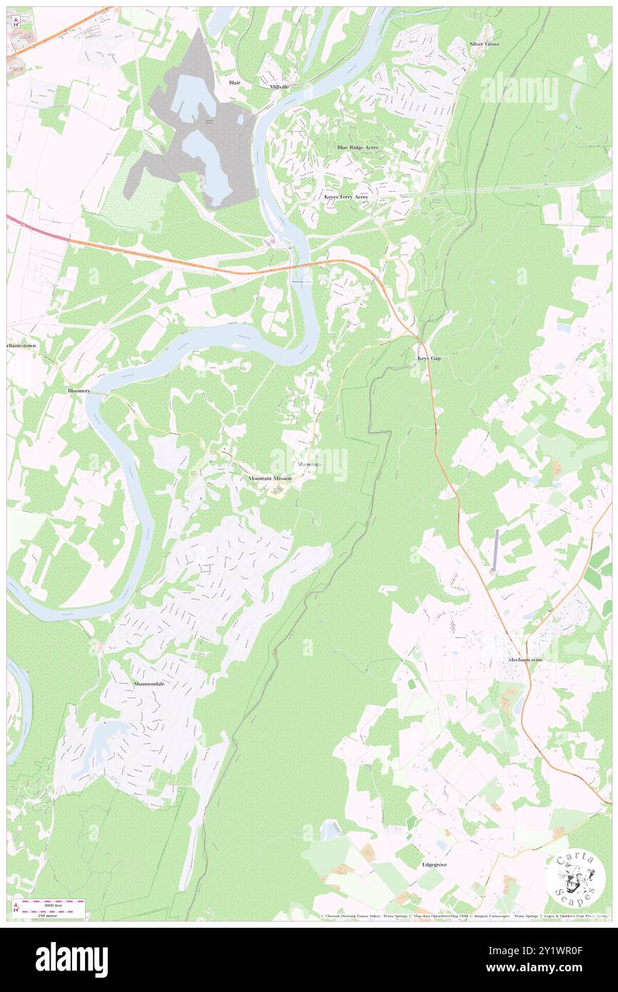 Mannings, Jefferson County, USA, USA, West Virginia, n 39 14' 43''', S ...