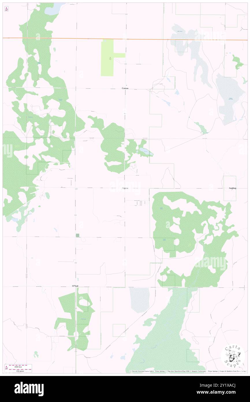 Sigma, Kalkaska County, USA, USA, Michigan, n 44 40' 12'', S 85 3' 12 ...