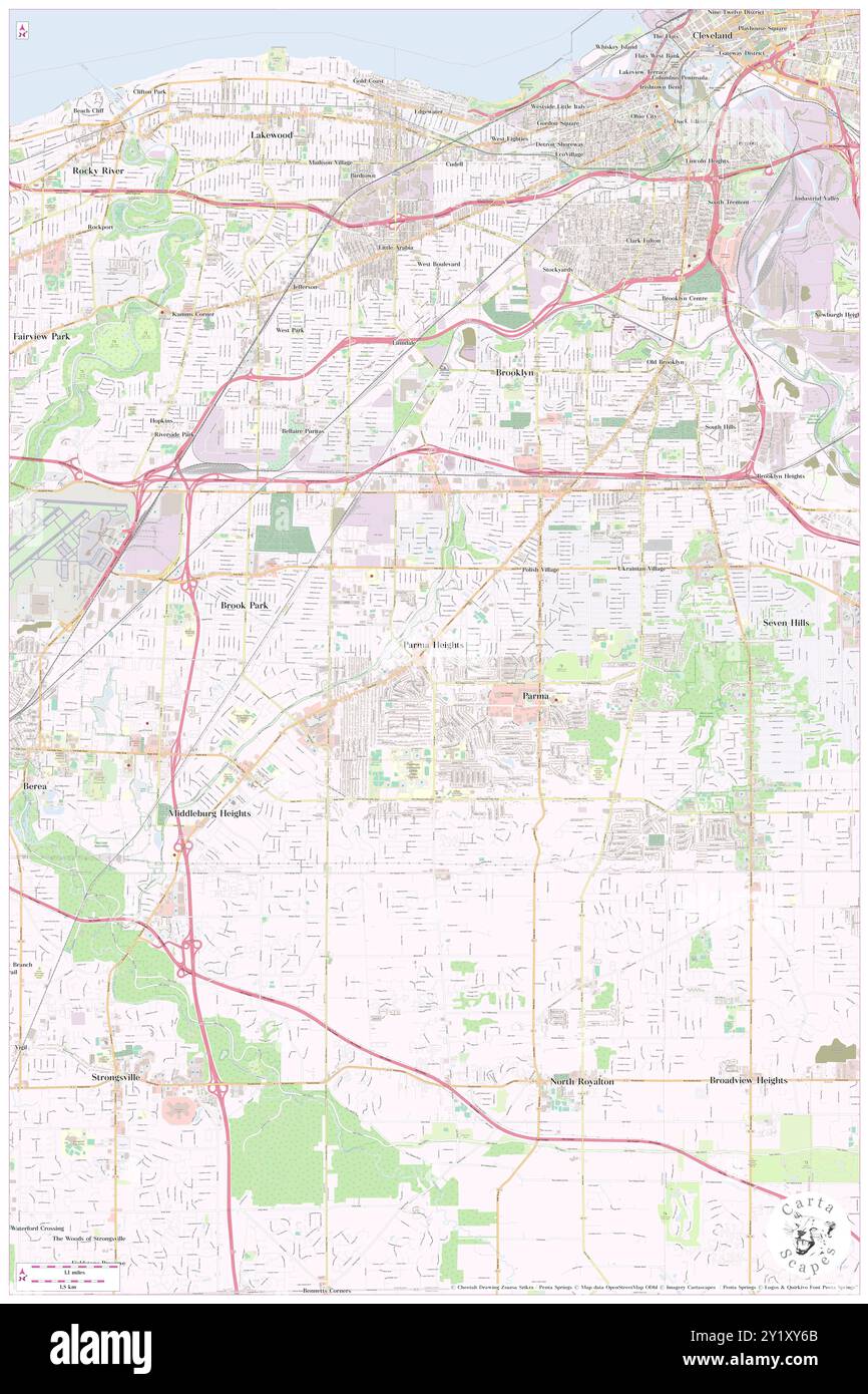 Parma Heights, Cuyahoga County, USA, Vereinigte Staaten, Ohio, n 41 23 ...