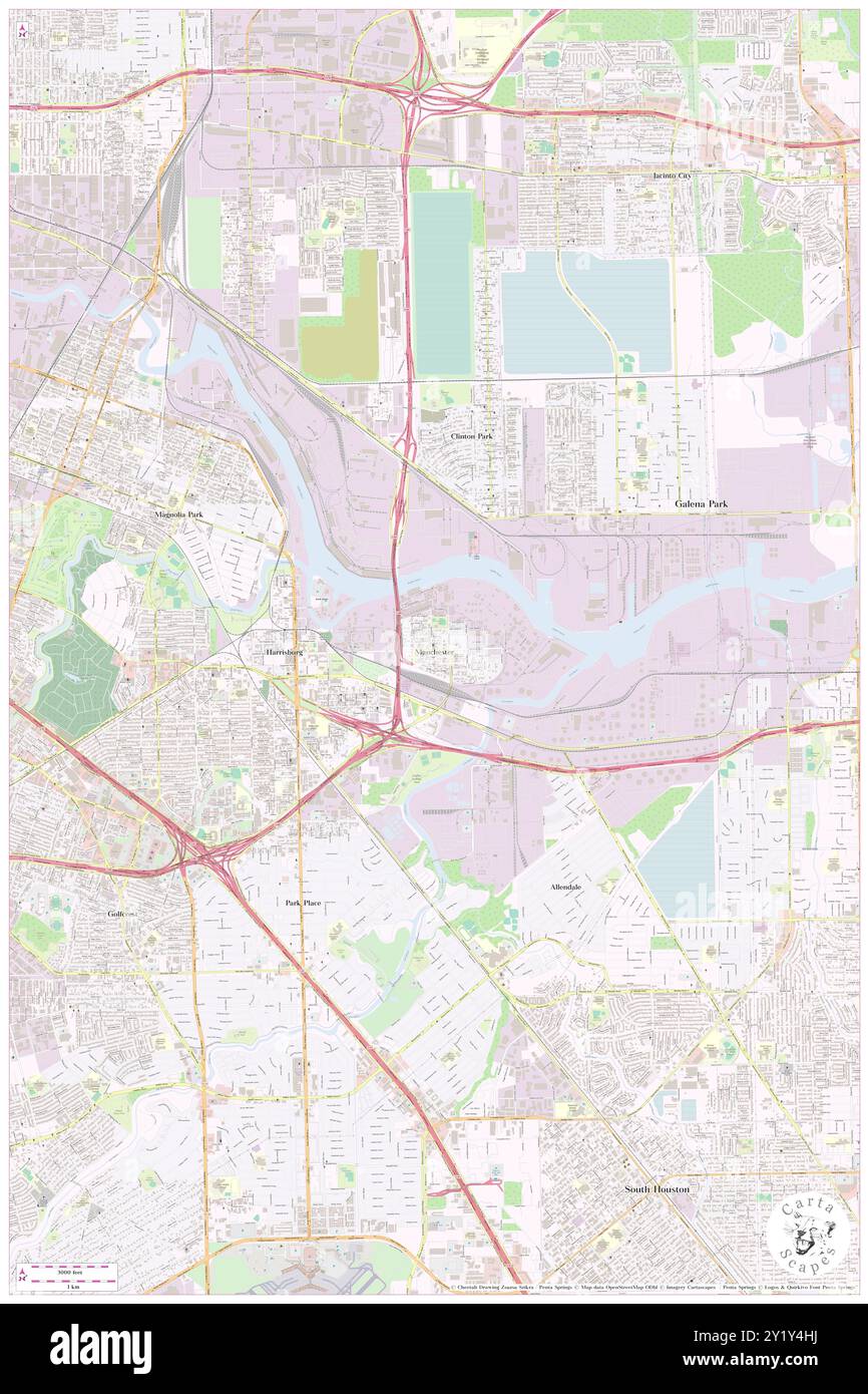 Manchester, Harris County, USA, USA, Texas, n 29 43' 5''', S 95 15' 42 ...