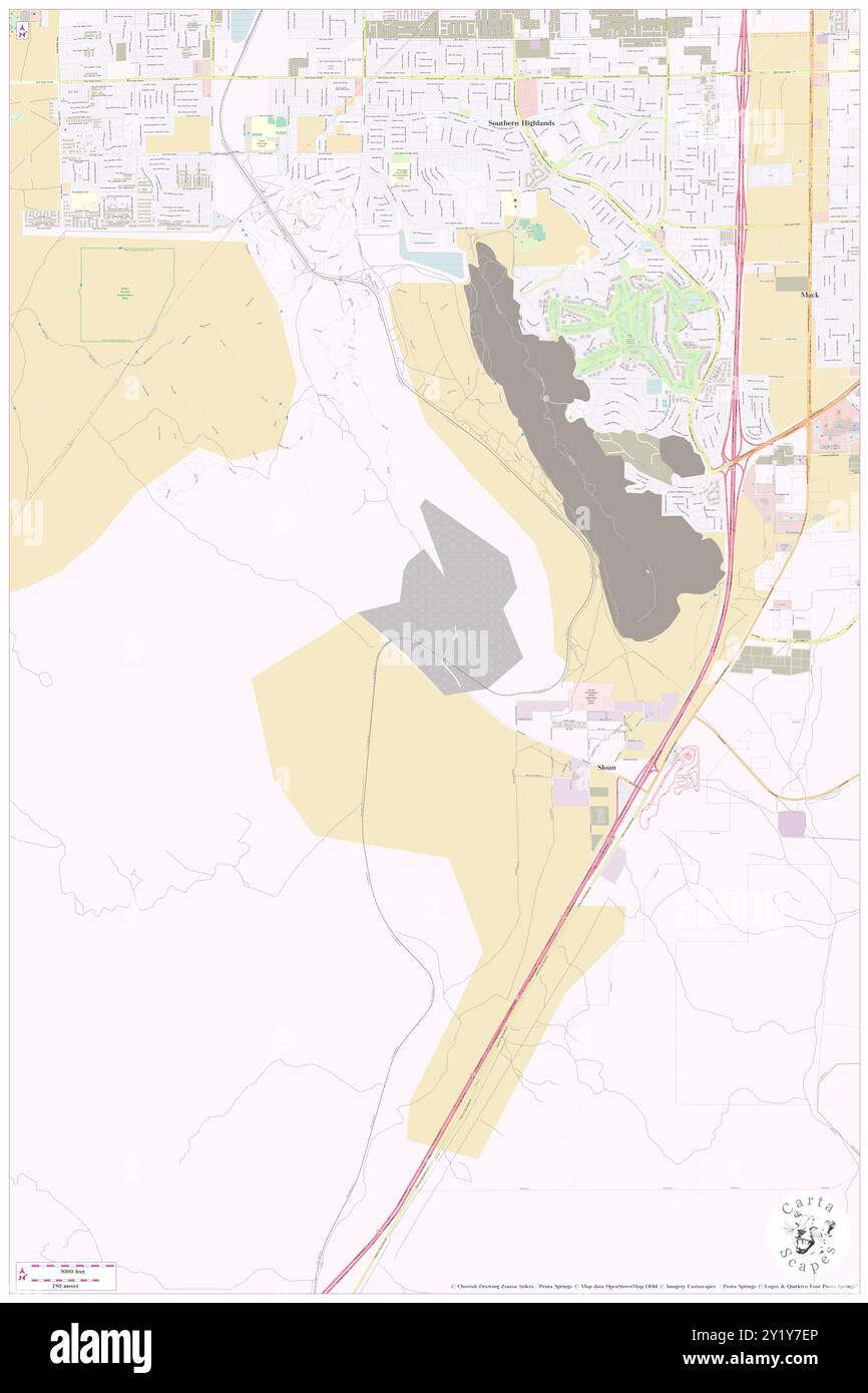 Sloan, Clark County, USA, USA, Nevada, n 35 56' 36''', S 115 13' 1 ...