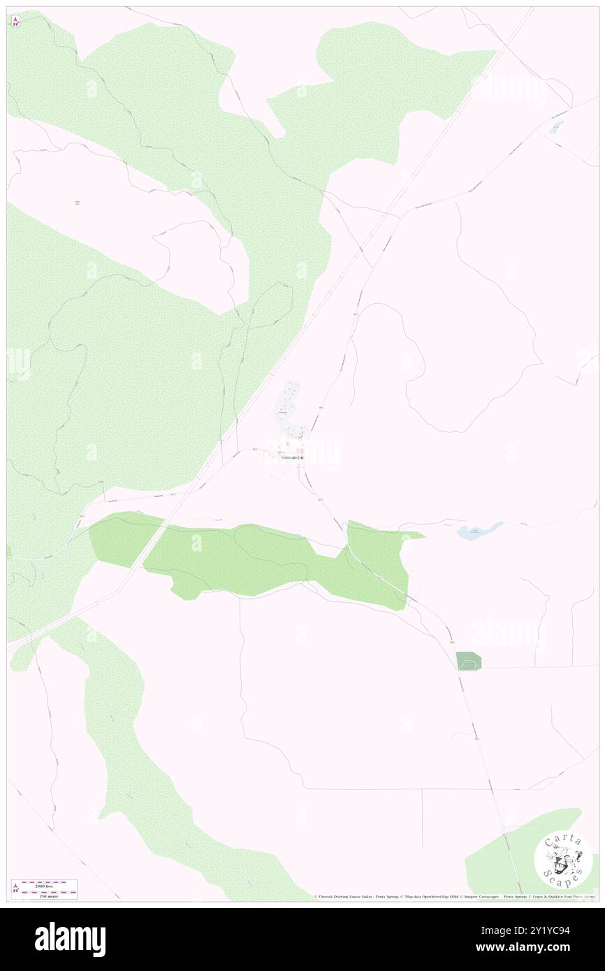 Simnasho, Wasco County, USA, Vereinigte Staaten, Oregon, n 44 58' 22 ...